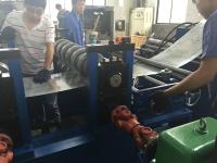 China Automatic Adjustable Size Cable Tray Roll Forming Machine 100-500mm Width 12-15m/min Speed With Hydraulic Punching for sale