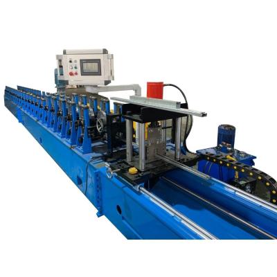 China 41 * 41mm Strut Slot Roll Forming Machine 2.5mm U Steel With Hydraulic Punching for sale