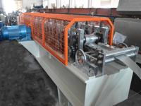 China Galvanized Shutter Door Roll Forming Machine 0.7-1.2mm Material 8-15m/min Speed with 3T Decoiler for sale