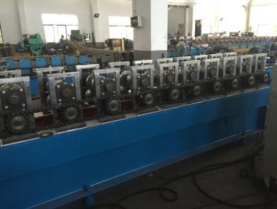 China 1.5 - 2mm Steel Door Frame Roll Forming Machine 11.0Kw Cold Roll Forming Equipment for sale