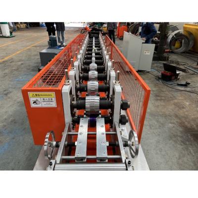 China 0.8mm C U Lip Channel Roll Forming Machine GI Steel Reinforcement Profiles For UPVC Windows for sale