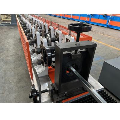 China 0.8mm C U Lip Channel Roll Forming Machine GI Steel Reinforcement Profiles For UPVC Windows for sale