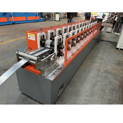 China 0.8mm C U Lip Channel Roll Forming Machine GI Steel Reinforcement Profiles For UPVC Windows for sale