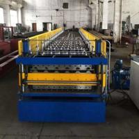 China PV4 Double Layer Roof Panel Roll Forming Machine 380V 7.5kw Corrugated Metal Sheet for sale