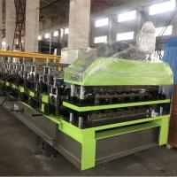 China PV4 Double Layer Roof Panel Roll Forming Machine 380V 7.5kw Corrugated Metal Sheet for sale