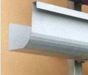 China 0.5-0.6mm Steel Roll Forming Machine Square Gutter Making Machine 12-15m/min for sale