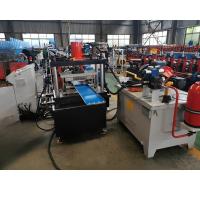 China 0.5-1.2mm Adjustable Shelf Back Box Panel Roll Forming Machine Storage Rack Board for sale
