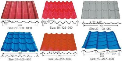 China Simple Type Double Layer Roof Panel Roll Forming Machine / Roof Tile Roll Forming Machine for sale