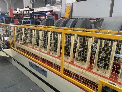 China PLC Control Stud And Track Roll Forming Machine With Hydraulic Cutting 8m/Min for sale