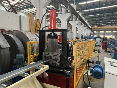China PLC Controlenagel en Spoorbroodje die Machine met Hydraulisch Knipsel 8m/Min vormen for sale
