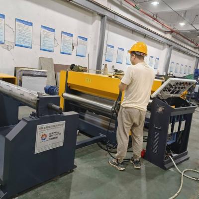 China Stainless 0.05-0.25mm Steel Coil Embossing Machine Production Line Metal Embossing Machine for sale