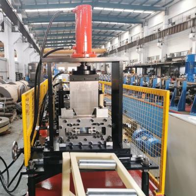 中国 ストッド・トラック 乾壁ロール・フォーム・マシン 0.85mm-1.6mm メタルコン 構造C Uチャネル 販売のため