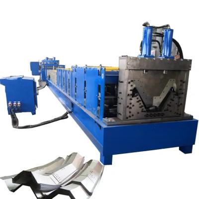 中国 1000-650MM 0.8-1.5MM 厚さ ガルバネイド 鋼 スクリップ 結合 メタル タイル 形成 機械 販売のため