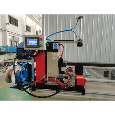 China Automatic 4 Meters Long Racking Lock Beam MIG Welding Machine With 4 Welders for sale
