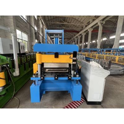 China 24 Gauge Aluminium Galvalume Snap Lock Standing Seam Roof Roll Forming Machine for sale