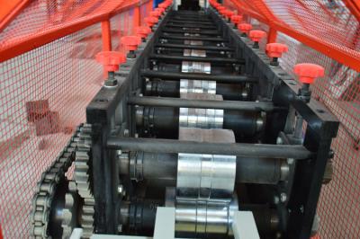 China Omega Profile Stud And Track Roll Forming Machine , Channel Truss Furring Cold Forming Machine for sale