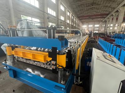 China 0-12m/min 26-29 Gauge AG Panel Steel Profile Metal Roof Sheet Roll Forming Machine for sale