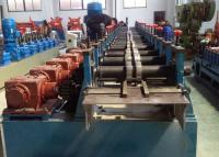 China Perforated Solar Panel Bracket 2.5mm Roll Forming Machine with 19 Stations and 22KW Power for sale