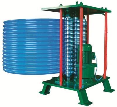 China Gepersonaliseerde kleur 0,4-0,7 mm Dikte gegalvaniseerd staal gegolfde dakplaat buigmachine for sale