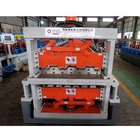 China 2 3 Inch Composite Type B Deck Double Layer Floor Roll Forming Machine 0.8-1.2mm for sale