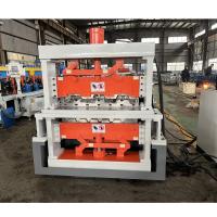China 2 3 Inch Composite Type B Deck Double Layer Floor Roll Forming Machine 0.8-1.2mm for sale