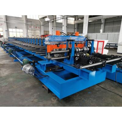 China Máquina de moldeo de rollo de bandejas de cable de varios tamaños de 100 mm-600 mm con agujeros perforados en venta