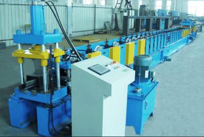 China Heavy Duty Door Frame Roll Forming Machine , Door Guide Rail Roll Forming Line for sale