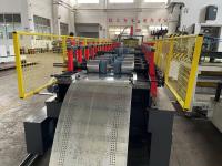China PPGI Racking Shelf Panel Roll Forming Machine 0.75-1.0mm Thickness 16 Stations for sale