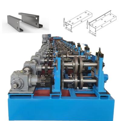 China 1.5-4.0mm Thickness Multiple Sizes 80-300mm Width C U Z Shape Purlin Metal Frame Roll Forming Machine for sale