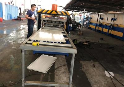 China Shelf Box Roll Forming Machine Width Adjustable from Cold Steel Plate 200-600mm with punching Perforation for sale