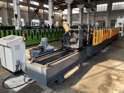 China G350 1.5mm-2.5mm Thickness Galvanized Steel Storage System Upright Racking Roll Forming Machine With 	
80T Punching Press Machine for sale