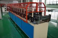 China 10 Stations Ceiling Grille Cold Roll Forming Machine 0.3-0.4mm Aluminium PLC Delta Servo Feeding for sale