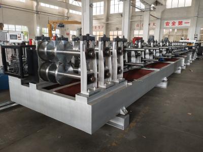 China 4'' To 20'' Width Adjustable CZ Purlin Roll Forming Machine With Gearbox Driving 3.5mm thickness for sale