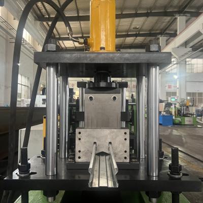 China Australia Popular Color Painted Steel C65*42mm Profile Fence Post Channel Roll Forming Machine for sale