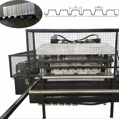 China 0.8-1.6mm Thickness Galvanized Steel B deck 3 Inches Composite Floor Deck  Panel Roll Forming Machine with Embossing for sale