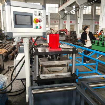 China Customized 1.5-3.0mm Thickness Galvanized Steel Carbon Steel U-Shaped Water-Stop Steel Sheet Pile/ Piling Plate Roll Forming Machine For Sale for sale