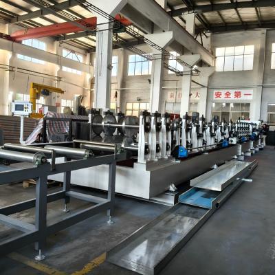 China Newest Design 2.0-3.5mm Thickness Galvanized Steel CZ100-500mm width adjustable House Structure Frame Making CZ Purlin Roll Forming Machine with Auto Stacker for sale