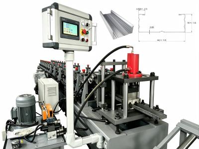 China 0.5mm Galvanized Steel F530 Profile C 46*18mm Drywall Ceiling Roll Forming Machine for Brazil Building Material Market for sale