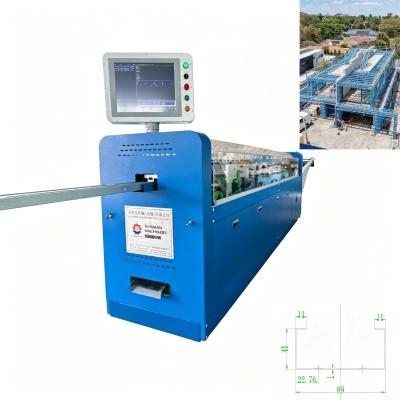 China 0.8-1.2mm G300-G550 Galvanized Coils C89 Light Gauge Steel Framing Machine Prefabricated Buildings Steel Villas and Modular for sale