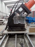China Touch Screen PLC Control Rack Roll Forming Machine - 18 Stations, 12-15 m/min Speed, 8 Ton Capacity for sale