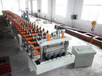 China 760mm Width 75mm Height Floor Deck Roll Forming Machine with 28 Stations and 8-12m/min Speed for sale