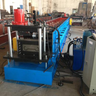 China Galvanized Steel 1-2mm Thickness M Purlin Roll Forming Machine With Chain Drive for sale