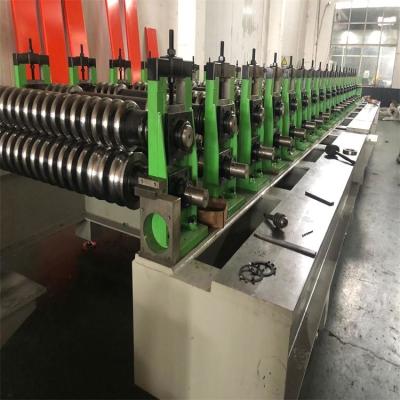 China 18 Stations 4mm Steel Silo Roll Forming Machine With Punching Dies for sale