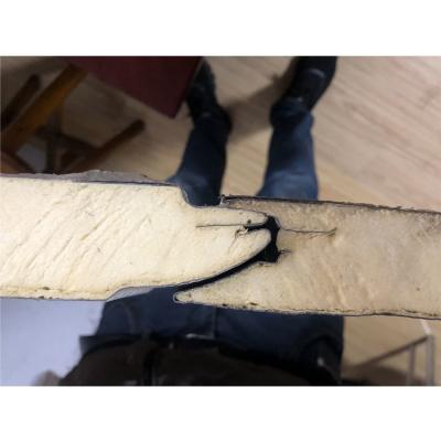 Cina Linea d'acciaio galvanizzata 0.3mm discontinua del pannello a sandwich dell'unità di elaborazione in vendita