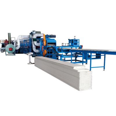 Cina linea di produzione del pannello a sandwich dell'unità di elaborazione di spessore 50Kg/M3 di 50mm in vendita