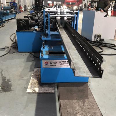 China 80mm Shaft  3.0MM Profile Sheet Metal Roll Forming Machines With  22 Stations for sale