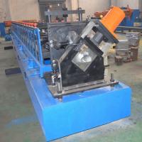 China SGS Metal Rack Roll Forming Machine Chain Driven Hardened Structure 1.5-3mm Thickness for sale