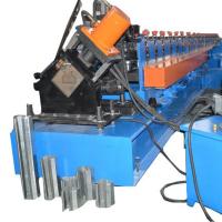 China SGS Metal Rack Roll Forming Machine Chain Driven Hardened Structure 1.5-3mm Thickness for sale