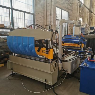 China folha do perfil do telhado 5.5KW de 0.8mm que faz o grau de encurvamento da máquina 120 for sale