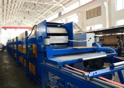 China 12m/Min 7.5KW Continuous Polyurethane Sandwich Panel Line 50mm dia shaft for sale